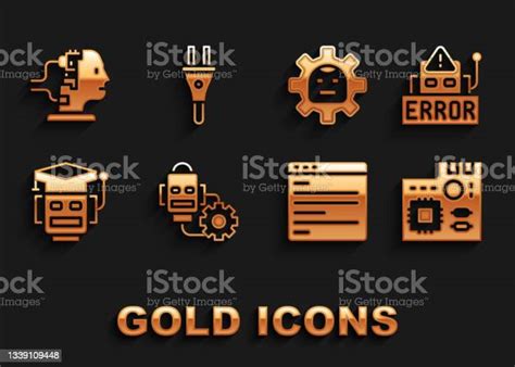 Set Robot Setting Error Robot Motherboard Digital Chip Computer Api
