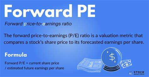 Forward Pe Ratio Definition Vs Trailing And Formula Stock Analysis