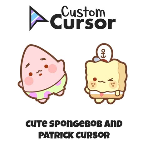 Cute Spongebob And Patrick Curseur Custom Cursor