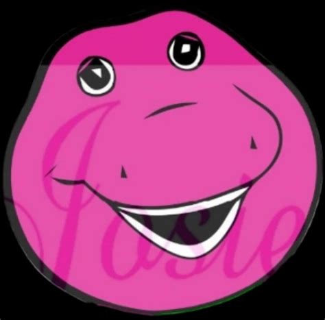 Barney Face Cookie Cutter Stl File Etsy