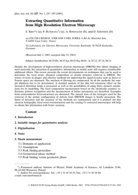 Pdf Investigation Of Threading Dislocation Atomic Configurations In Gan By Hrtem Geometrical