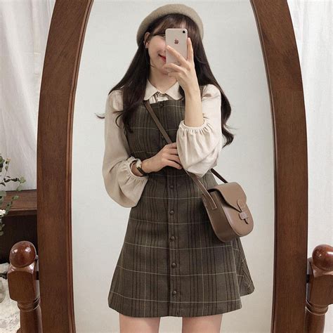 Vintage Pinafore Dress