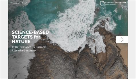 science based targets network releases updated guidance for science
