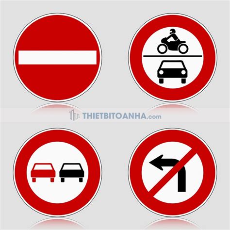 Địa Chỉ Bán Biển Báo Giao Thông Hình Tròn Biển Báo Cấm Giá Rẻ Chất