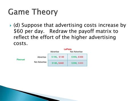 Ppt Game Theory Powerpoint Presentation Free Download Id 6160965