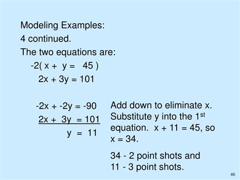Ppt Chapter 3 Linear Systems Systems Of Linear Equations Powerpoint Presentation Id 6790251