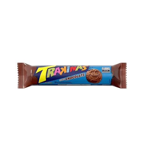 Biscoito Recheado Trakinas Chocolate 126g Trakinas