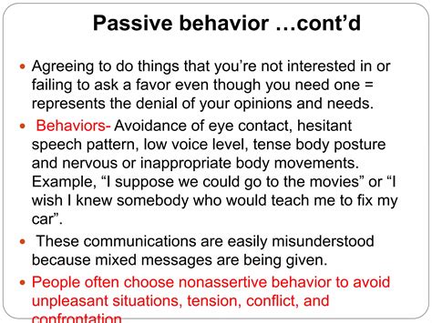 Behavior Type Assertive Pptx