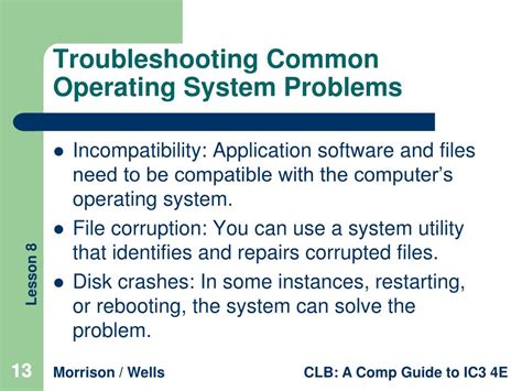 Ppt Lesson 8 Operating Systems Powerpoint Presentation Free Download