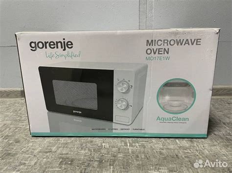 Микроволновая печь Gorenje MO17E1W купить в Москве | Товары для дома и ...