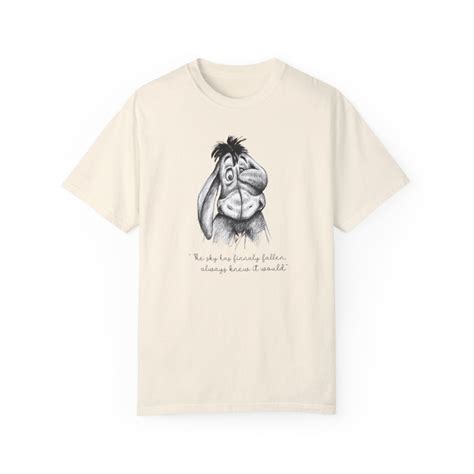Oversize Aesthetic Eeyore Shirt Comfort Colors Baggy Pooh Eeyore