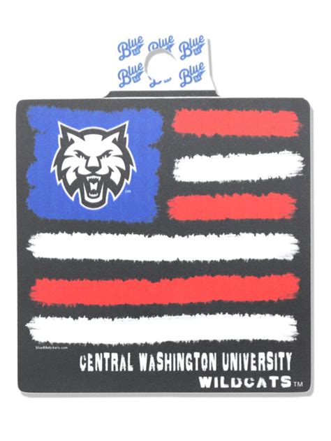 Wildcat Shop Cwu Flag Decal