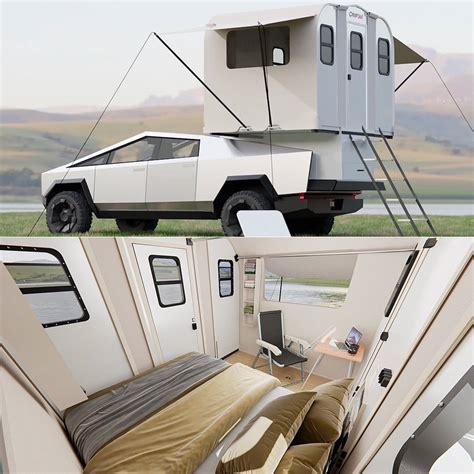 Turn Your Tesla Cybertruck Or Rivian R1t Into A Camper Van With The