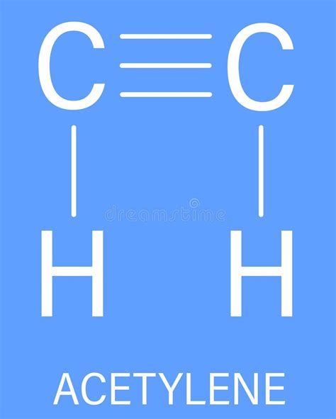 Acetylene Formula Stock Illustrations 53 Acetylene Formula Stock