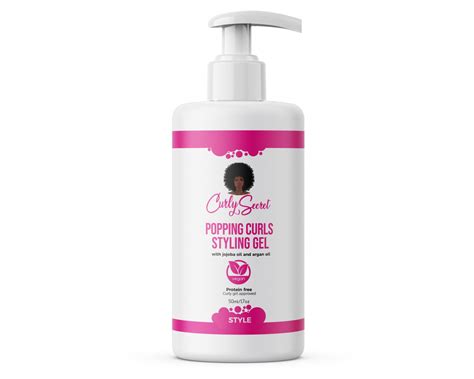 Curly Secret Popping Curls Styling gel za skodrane lase