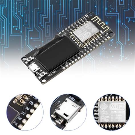 Node Mcu Esp8266 Development Board Xtvtx 2 Pcs Esp8266 With 096 Inch