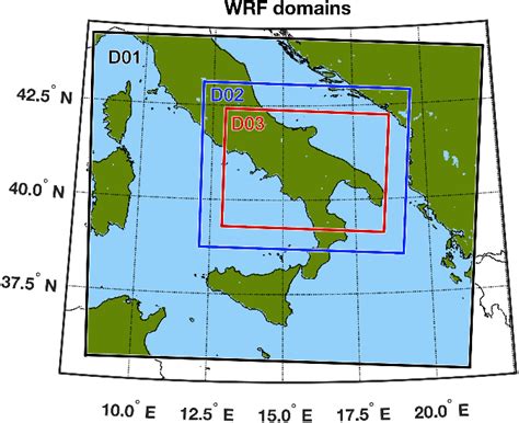Figure 1 From Wind Speed Downscaling Of The Wrf Model At Subkilometer