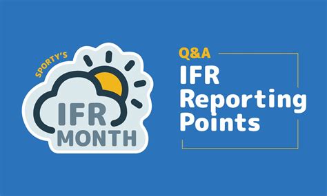 Ifr Reporting Points