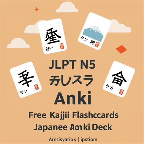 Free Jlpt N5 Kanji Flashcards Pdf Anki Deck Jlpt Samurai