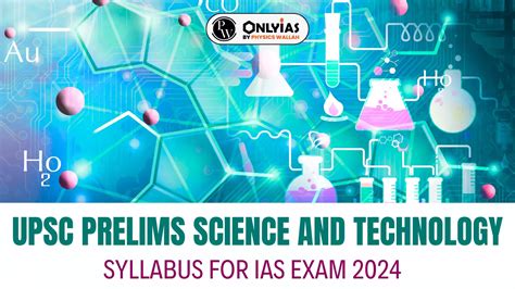 UPSC Prelims Science And Technology Syllabus 2025 PWOnlyIAS