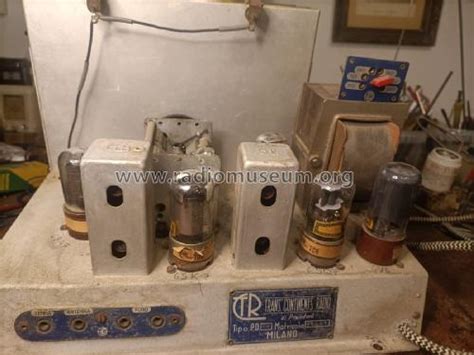 Pd11 Radio Trans Continents Prandoni Milano Treviglio Build 1950