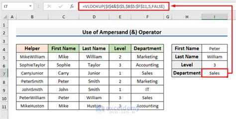 Excel VLOOKUP With Multiple Criteria In Column And Row
