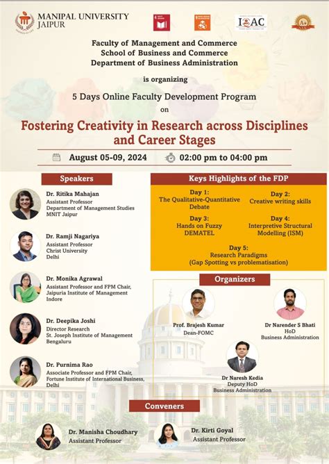 Dr Manisha Choudhary On Linkedin Dear Colleagues Department Of Business Administration