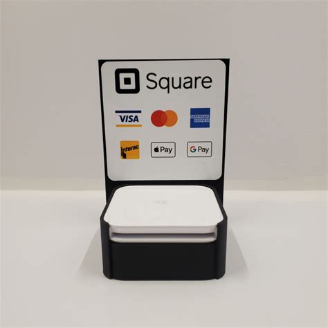 3d Printable Square Reader Contactless And Chip Stand Supportless By