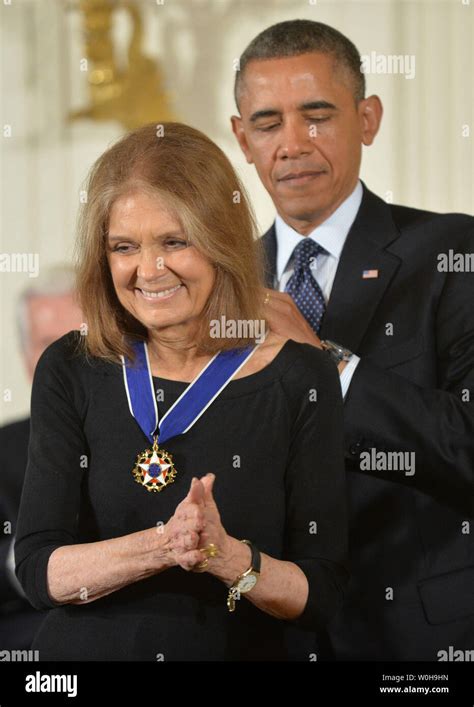 President Barack Obama Awards The Presidential Medal Of Freedom To Writer And Womens Activist