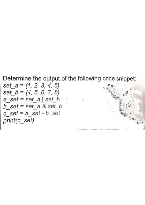 Python Assignment 2 Code Snippet Output And Dictionary Operations Studocu