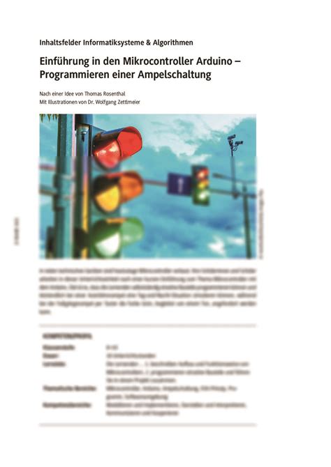 Mit Arduino Eine Ampelschaltung Programmieren Raabits Online