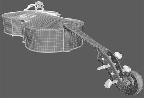 Artstation Cello Model Update 3