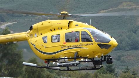 The New H145 Helimed 5 Departing Fort William Youtube