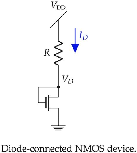 Diode Connected Nmos Device