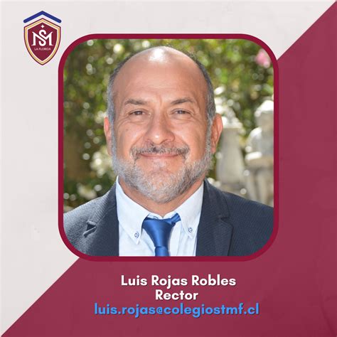 1 Luis Rojas Robles Colegio Santa María De La Florida
