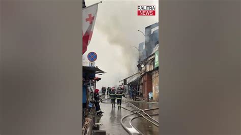 ვაგზლის ბაზრობის ტერიტორიაზე გაჩენილი ხანძარი ლიკვიდირებულია Youtube