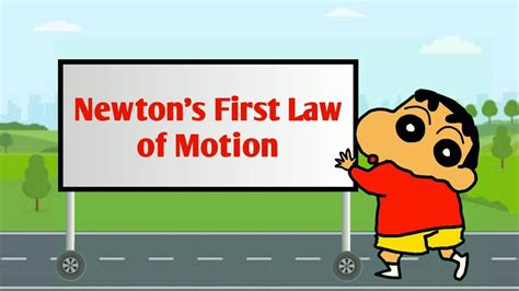 Newtons First Law Of Motion Cartoon
