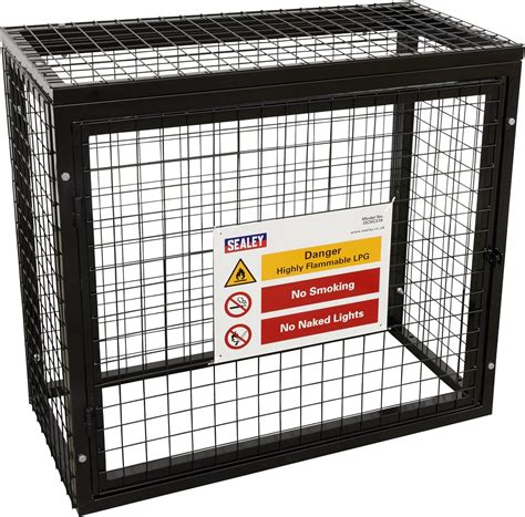 Sealey Gcsc319 Gas Cylinder Safety Cage 3 X 19kg Cylinders Amazon