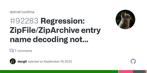 Regression Zipfileziparchive Entry Name Decoding Not Working