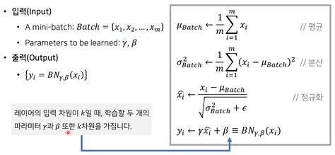 batch normalization
