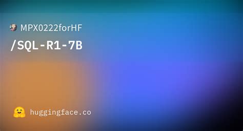 Mpx0222forhfsql R1 7b At Main