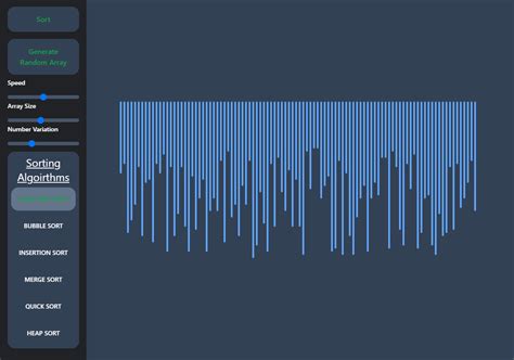 Github Udallmosorting Algo Visualizer Sorting Algorithm Visualizer