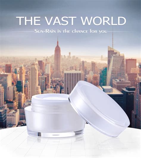 Kincare 화장품 크림 항아리 15ml 30ml 50ml 원형 크림 용기