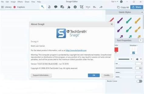 Techsmith Snagit 2020 อพเดต patch ในรนได