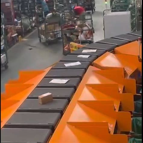 Advanced Automated Parcel Sorting System For Efficient Logistics Automated Sorting System And