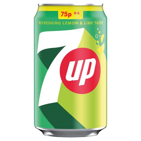 7up Regular Lemon And Lime Can Pmp 330ml Bestway