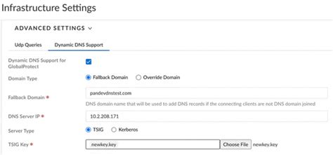 Configure Dynamic DNS Updates For Prisma Access Managed By Strata Cloud Manager