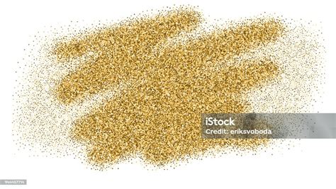 럭셔리 골드 스파클 반짝이 텍스처 흰색 절연 먼지의 텍스처와 브러쉬 스트로크를 굵게 Vip 전용 인증서 명품 선물 상품권에 대 한 입자의 골든 폭발 3 차원 일러스트 레이