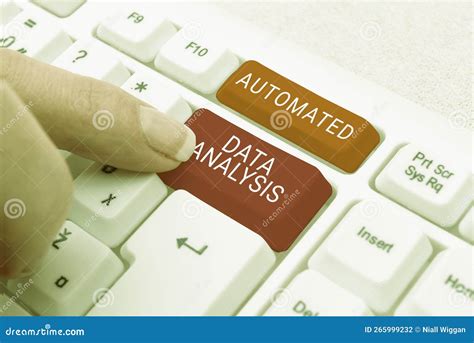 Text Sign Showing Automated Data Analysis Business Idea Artificial Intelligence And Deep