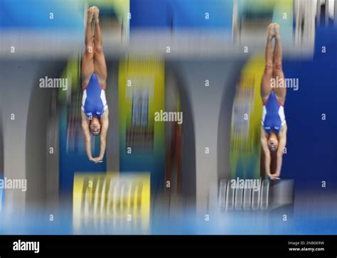 Christina Loukas And Kassidy Cook Of The Us Dive During The Womens 3m